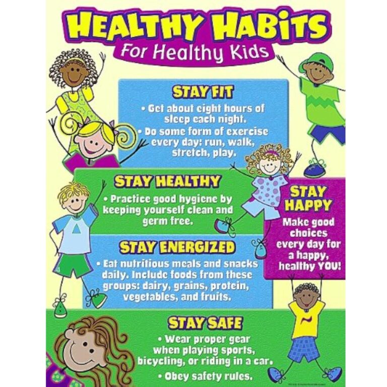 Chart Healthy Habits TCR-7736 - Rainbow